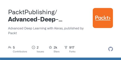 Github Packtpublishingadvanced Deep Learning With Keras Advanced