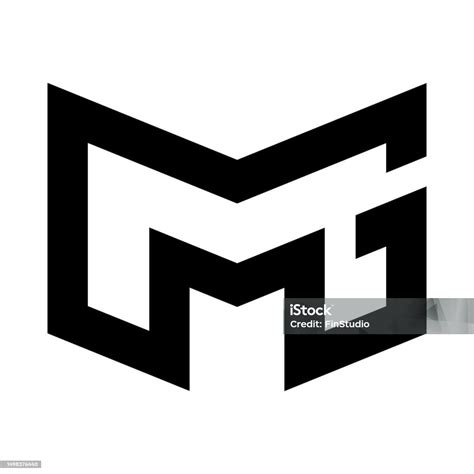 Logo Gm Initial Innovant Professionnel Et Logo Mg Lettre Gm Ou Mg