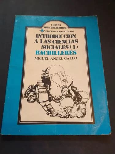 Introducción A Las Ciencias Sociales Bachillerato Miguel Áng