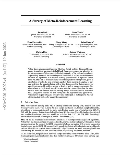 Deeplearning Metalearning Reinforcementlearning Montrealai