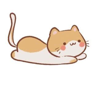 How To Draw A Cat Lying Down Draw Cartoon Style