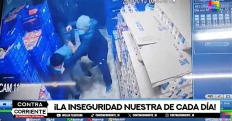 La gente está sufriendo los estragos de una delincuencia extremadamente
