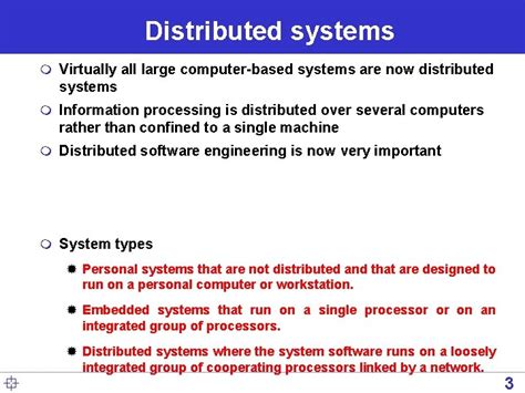 distributed systems architectures architectural design for software that