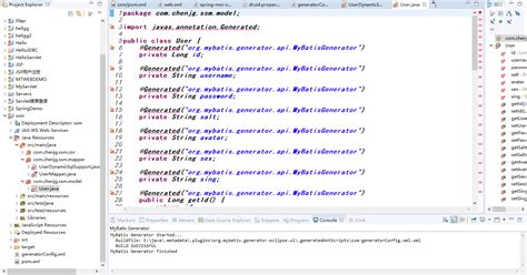 使用mybatis Generator生成器后出现了不知明的错误java Csdn问答