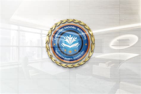 London Model School Logo Design Behance