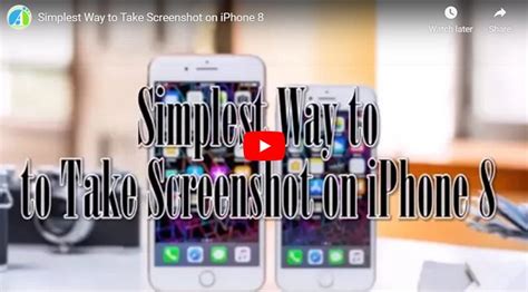 Top 3 Ways To Take Screenshot On IPhone 8