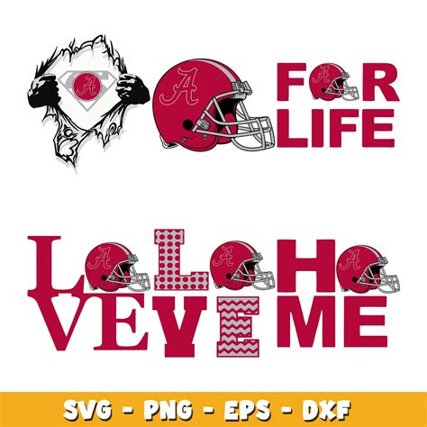 Bundle Logo Alabama Crimson Tide Svg Alabama Crimson Tide Logo Svg N