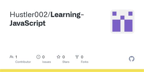 GitHub Hustler Learning JavaScript