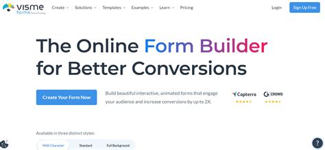 Visme Forms Simple Form Builder B12