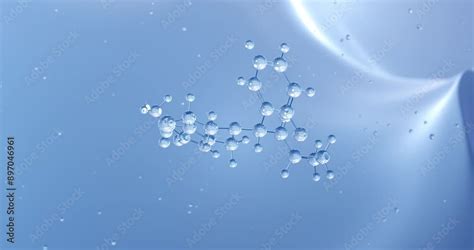 Prasugrel Rotating Molecular Structure 3d Model Of Molecule Platelet Aggregation Inhibitors