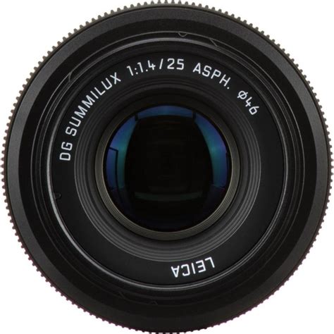 Panasonic Leica DG Summilux 25mm F1 4 II Asph Objectif Panasonic