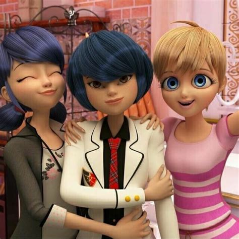 سلفی مرینت و رز کاگامی😍 عکس ویسگون