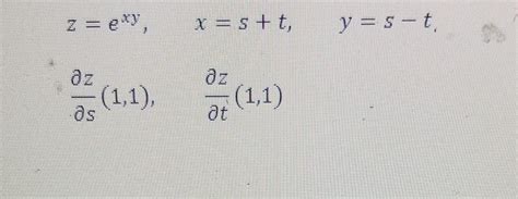 solved use chain rule to find indicated partial derivatives