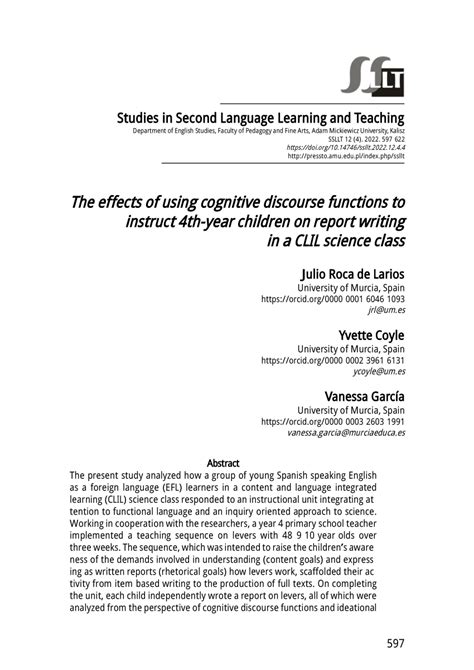 pdf the effects of using cognitive discourse functions to instruct