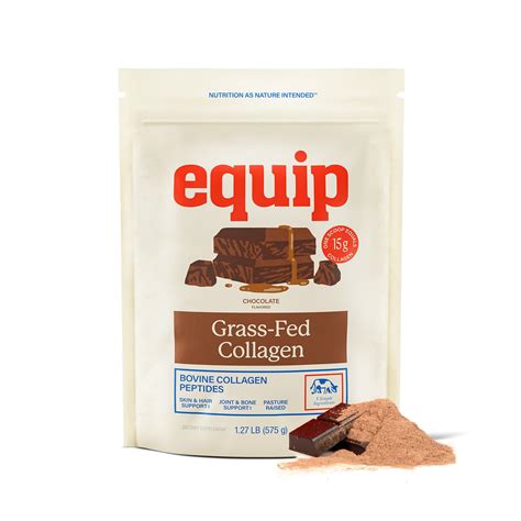 Equip Foods Grass Fed Collagen Powder Hydrolyzed Bovine Collagen