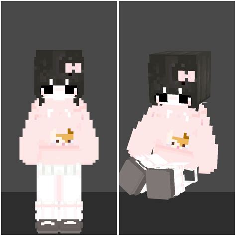 𝜗ৎ ⠀skin Girl Minecraft 🧣 Em 2025 Ideias De Minecraft Skins Para