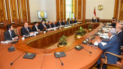 الرئيس عبد الفتاح السيسي يترأس الاجتماع الثالث للمجلس القومي للمدفوعات
