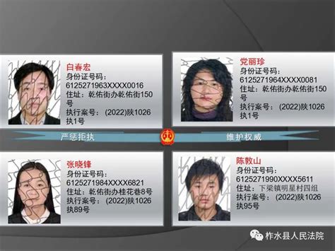 【柞水县人民法院】2022年第1期失信被执行人名单