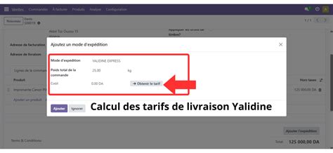 Module Odoo Yalidine Express Connecteur Api