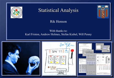 The General Linear Model And Statistical Parametric Mapping