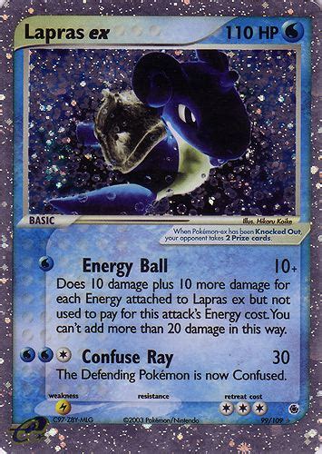 Lapras Ex EX Ruby Sapphire 99 Bulbapedia The Community Driven