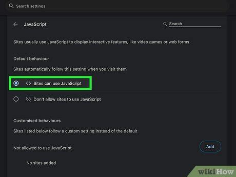 How To Enable Javascript On A Mac With Pictures