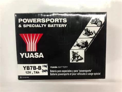 Bateria Yuasa Yb7b B 125 150 Varios Modelos Panella Motos