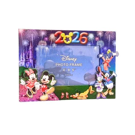Disney Exclusive Mickey Mouse And Friends Dated 2026 Photo Frame