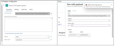 Run With Payload Option Is Not Working With Additional Parameters For Request Trigger Issue