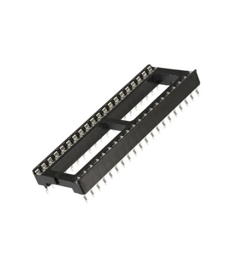 Ic Socket 20 20 Base 40 Pin Wide Most Electronics