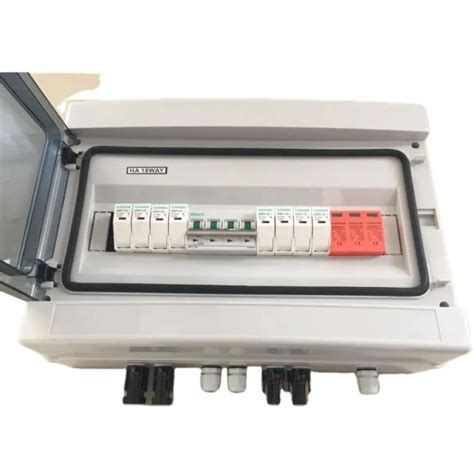 Solar Junction Box String Box For PV System With Fuse Wall Mounted PV Combiner Box PV Combiner