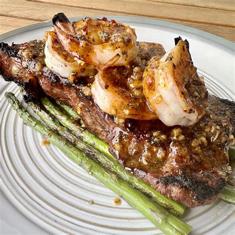 Steak And Shrimp Dinner Grillin With Dad