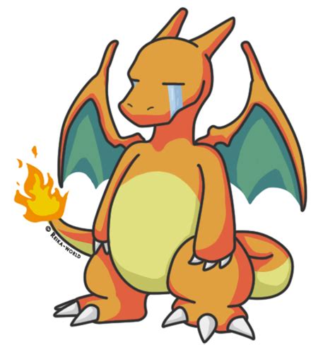 Sad Charizard By Poke My Mom On Deviantart