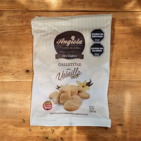 Galletita Dulce Sabor Vainilla X 130 Grs Angiola X 6 Unidades