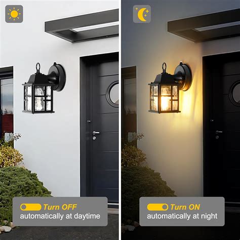 Luces De Pared Para Exteriores Paquete De 2 Luces De Porche Del
