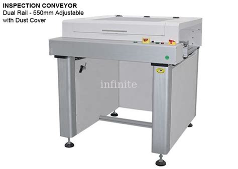 SMEMA Interface PCB Inspection Conveyor System Mm Width