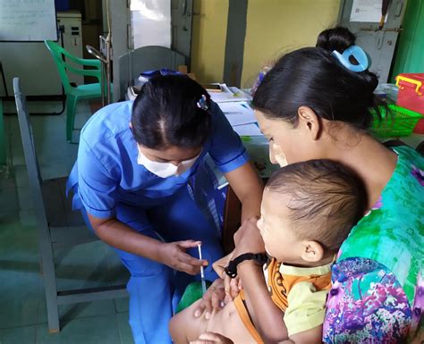 အမာမြို့၌ အသက် ၁ နှစ်ခွဲအောက် ကလေးငယ်များနှင့် ကိုယ်ဝန်ဆောင်မိခင်မ