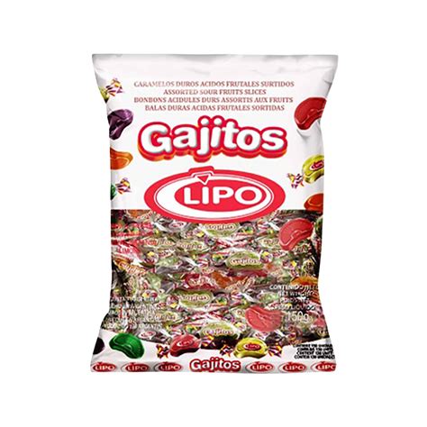 Caramelos Duros Acidos Gajitos Lipo 150g Argentinear