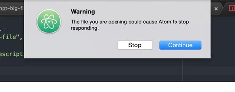 Github Ajusteatom Prompt Big File Atom Package That Prevent Users