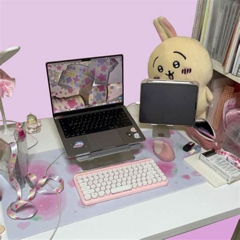 훈찌마켓 딸기 마우스 장패드데스크 패드 위시버킷