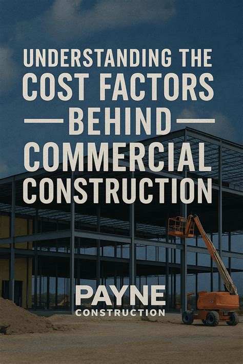 Understanding The Cost Factors Behind Commercial Construction Payne