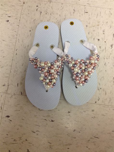 Diy Beaded Pearl Wedding Sandals