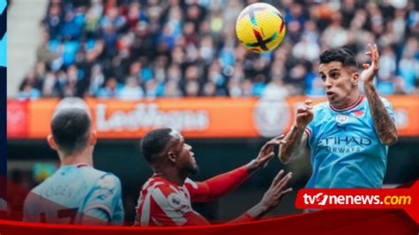 Hasil Man City Vs Brentford 1 2 Dramatis Ivan Toney Paksa Erling