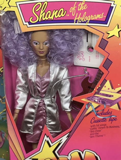 Nostalgic 1985 Jem And The Holograms Shana Doll