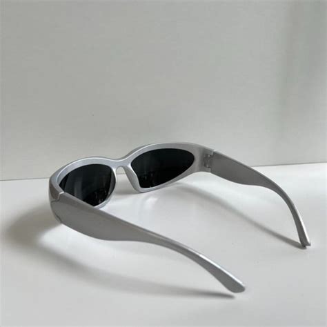 Accessories Y2k 200s Vintage Style Chrome Silver Surfer Sunglasses