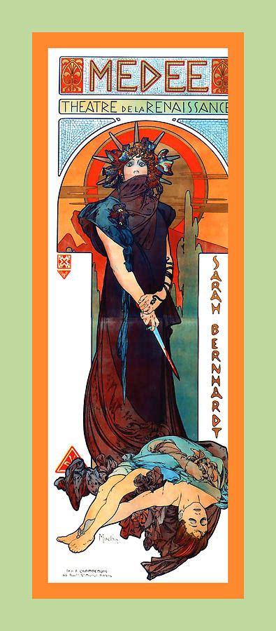 Alphonse Mucha Medee