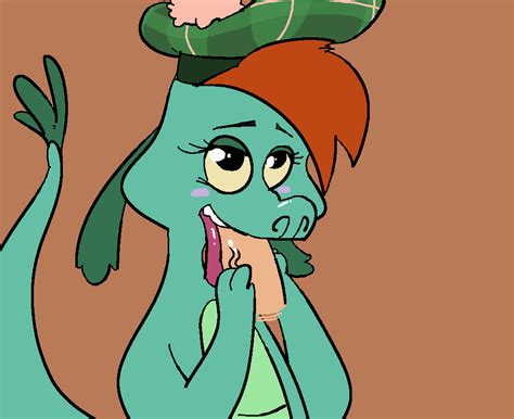 Rule 34 Blush Disembodied Penis Disney Fellatio Female Green Skin