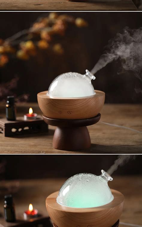 Smart Wood Water Ultra Sonic Ultrasound Ultrasonic Mist Maker Music