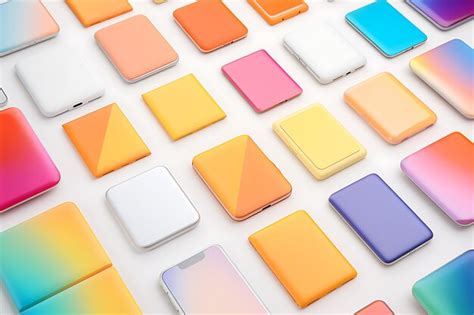 Premium Photo Ui Ux Kit For Apps And Website Ui Design With Gradient Color And Realistic Drop