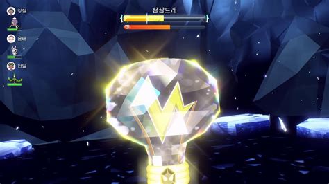 포켓몬스터 스칼렛바이올렛 게임영상 뮤 전기 테라스탈 타입 100레벨 육성 및 레이드배틀 뮤 전기 테라 타입의 한방기는